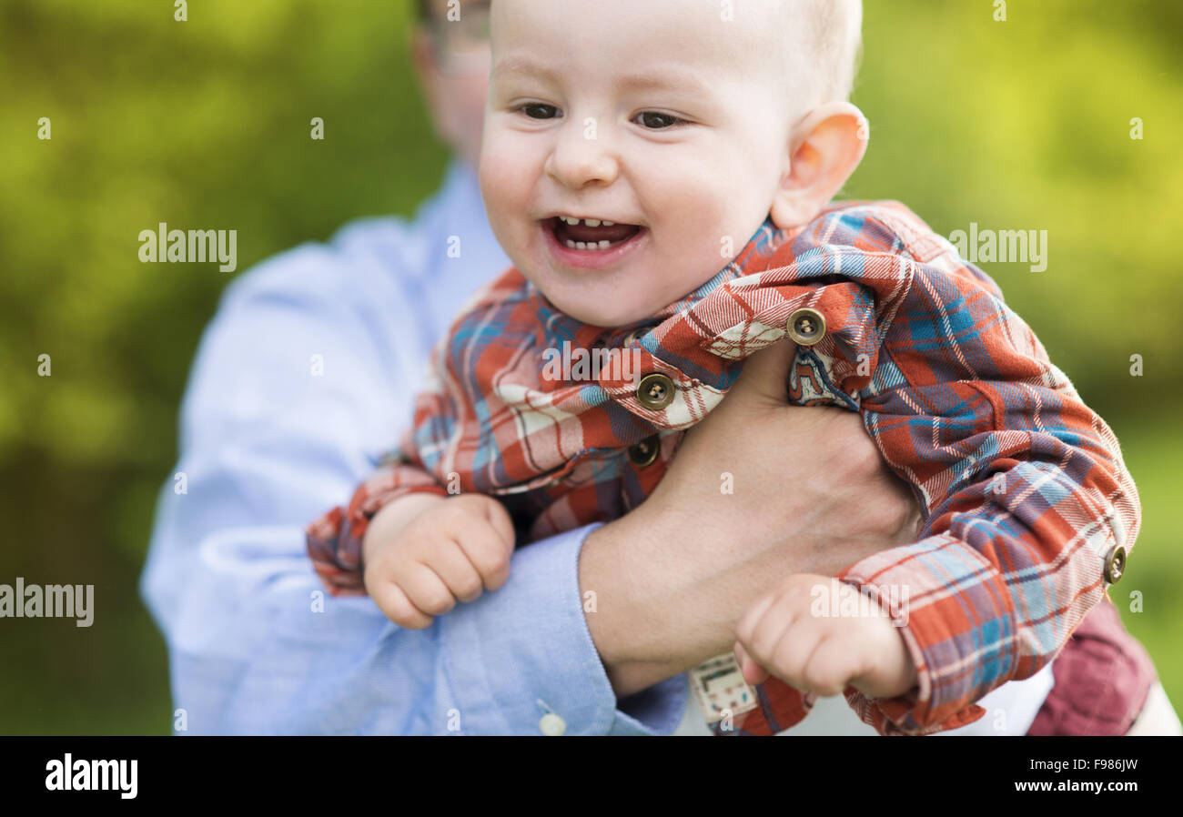 Boy playing in meadow hi-res stock photography and images - Alamy