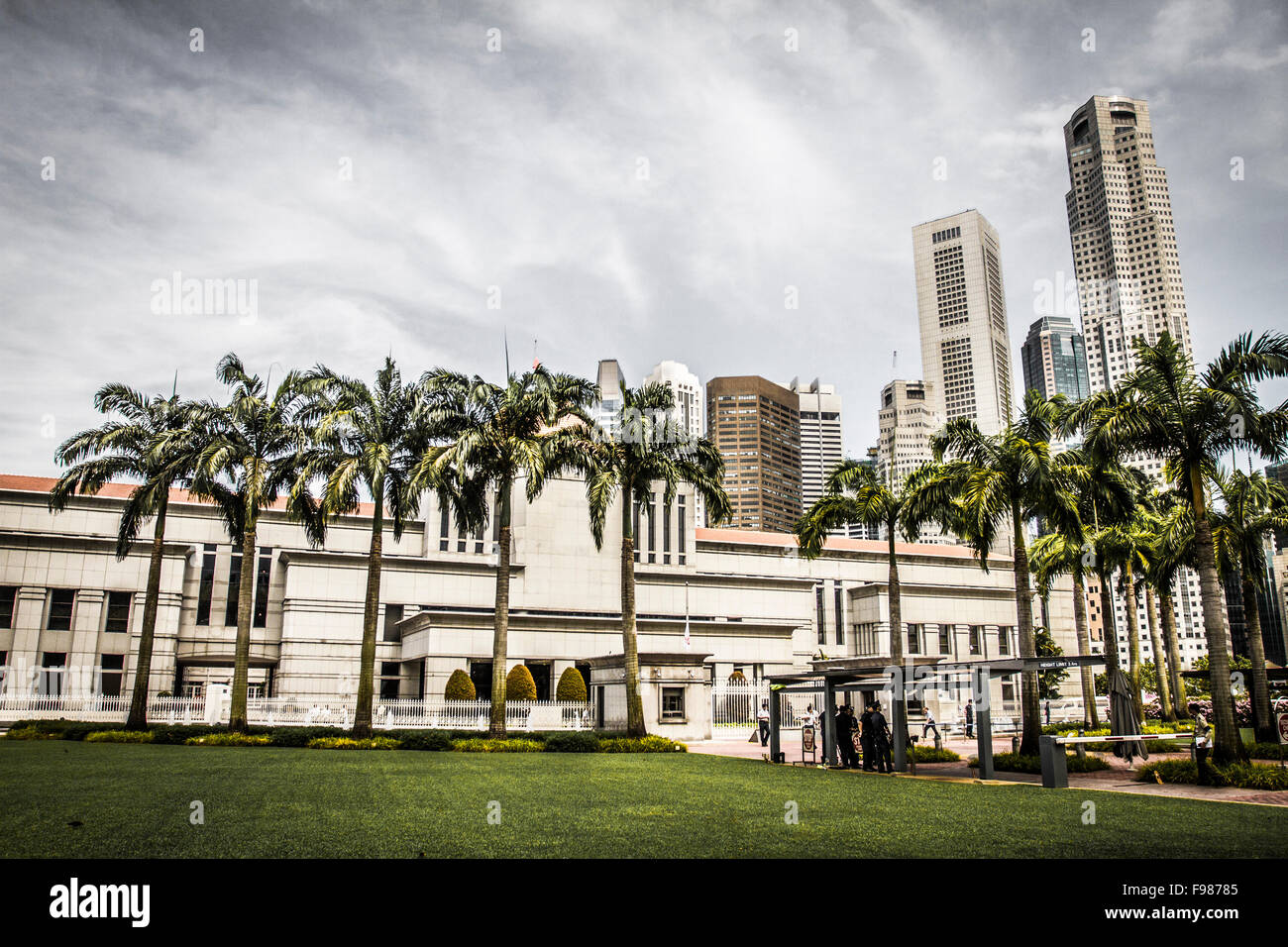 Government buildings in Singapore Stock Photo - Alamy