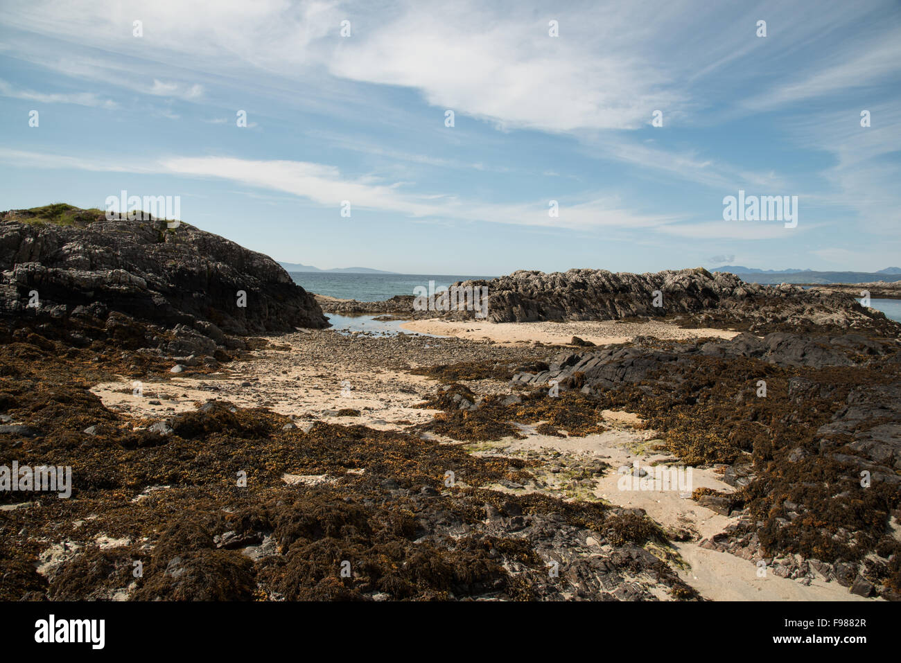 Beach at Arisaig (Scotland Stock Photo - Alamy
