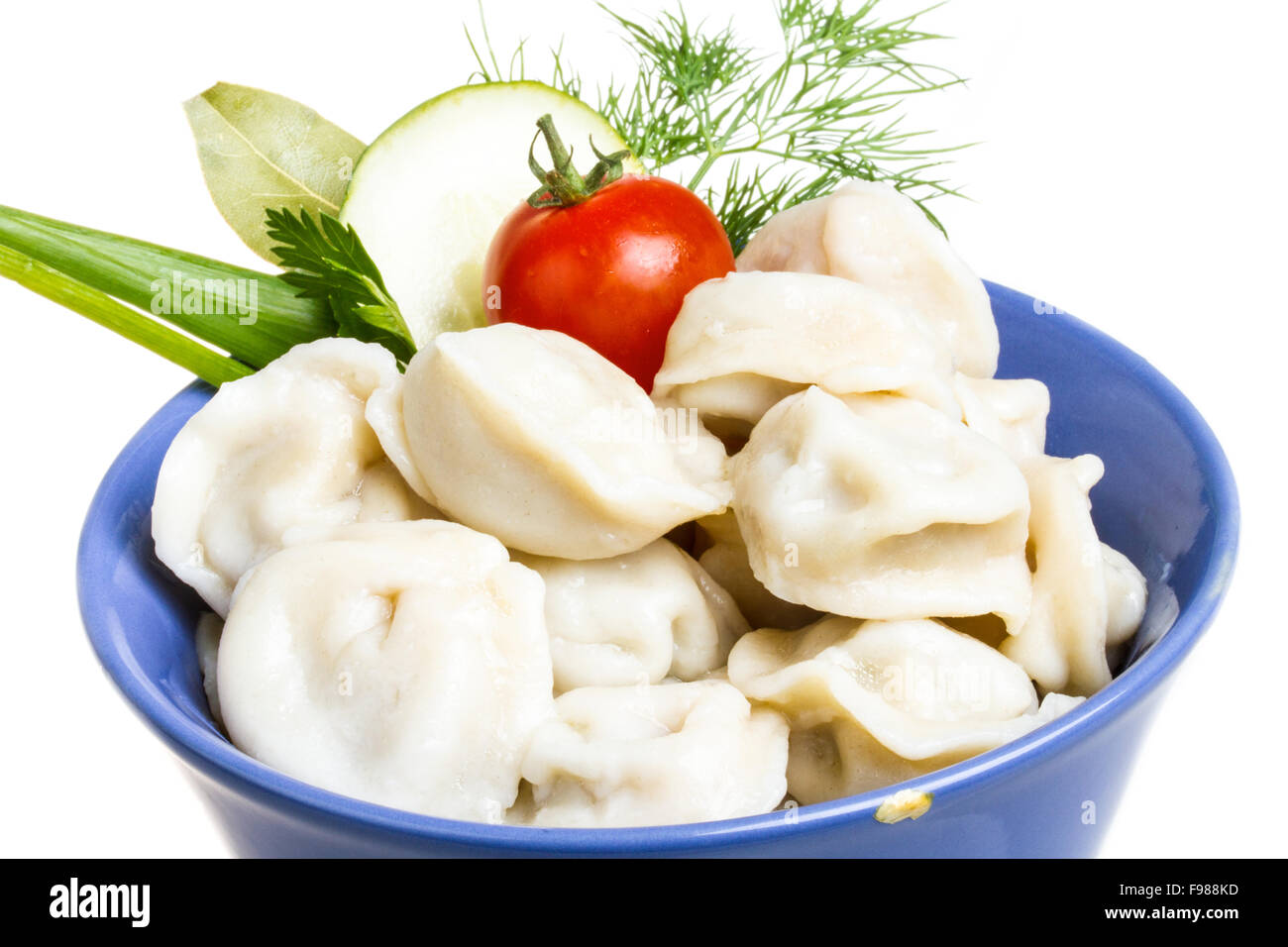 Bowl with traditional russian dish - pelmeni (dumplings Stock Photo - Alamy