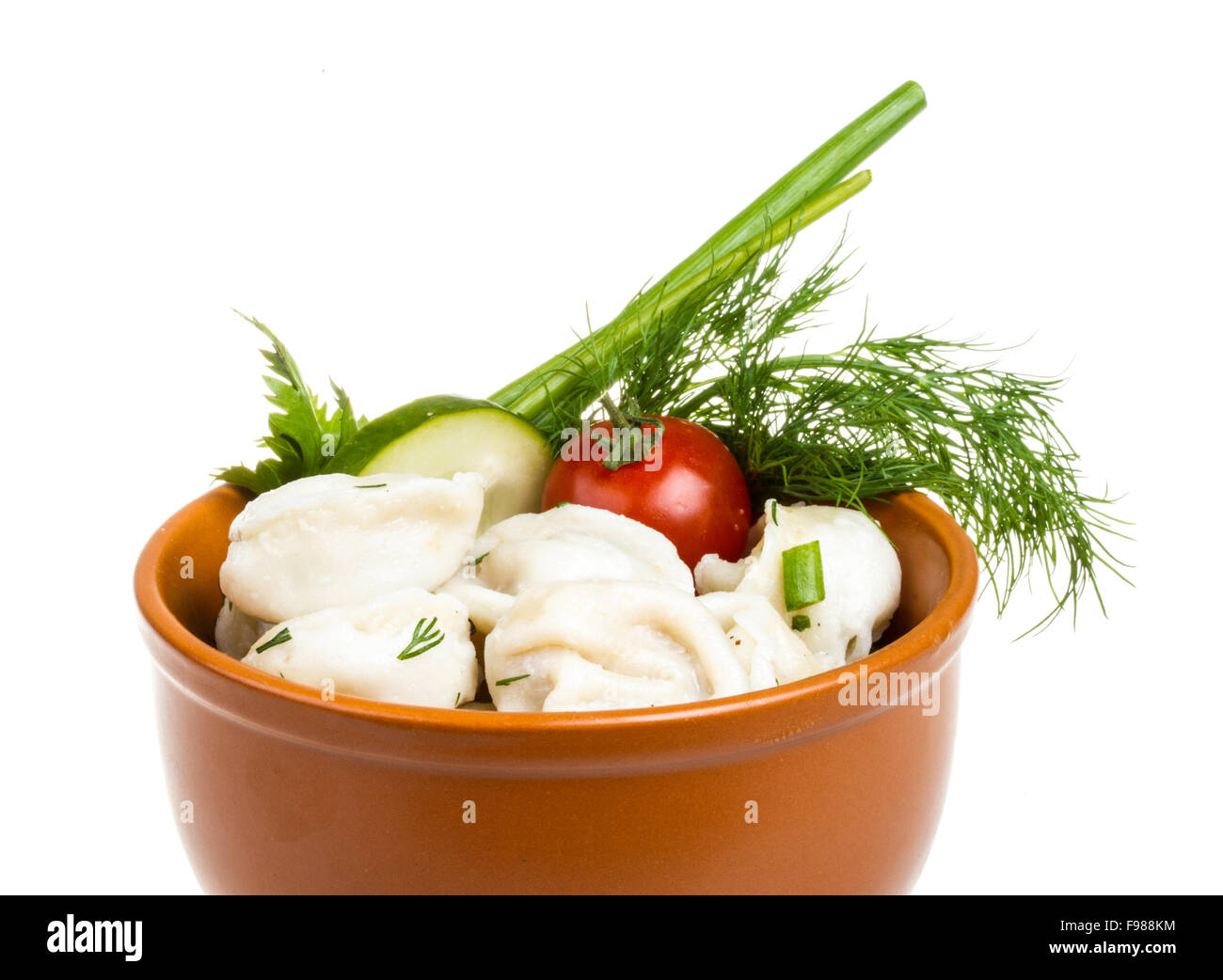 Bowl with traditional russian dish - pelmeni (dumplings Stock Photo - Alamy