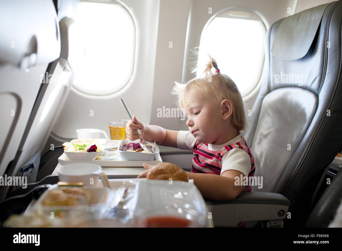 Airplane snack hi-res stock photography and images - Alamy