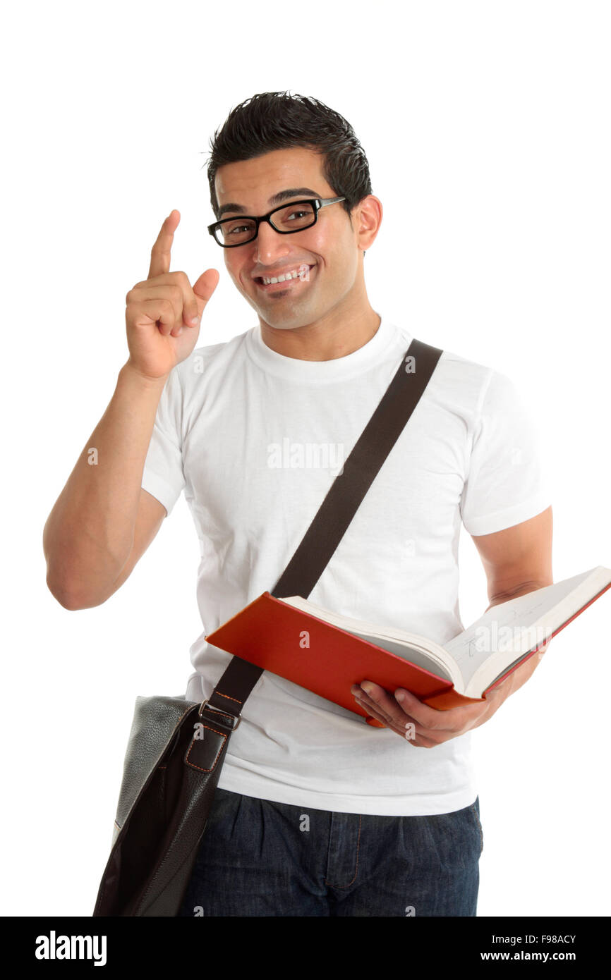 Student with question or answer Stock Photo - Alamy