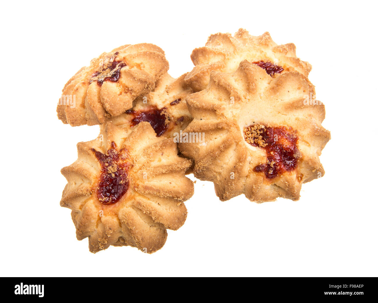 sweet cookies isolated on a white background Stock Photo - Alamy