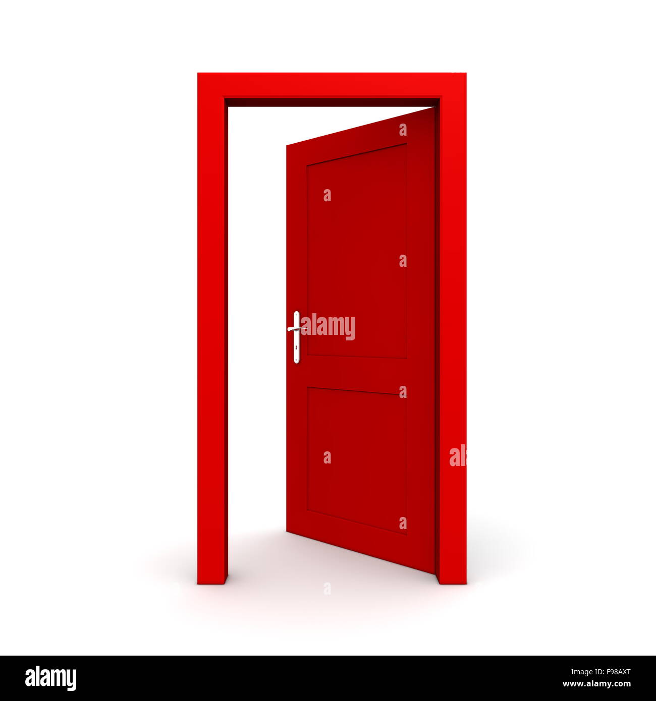 Red door frame hi-res stock photography and images - Alamy