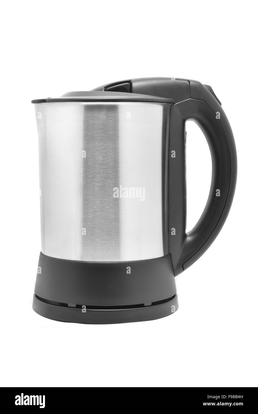 electric water cooker isolated white Stock Photo - Alamy