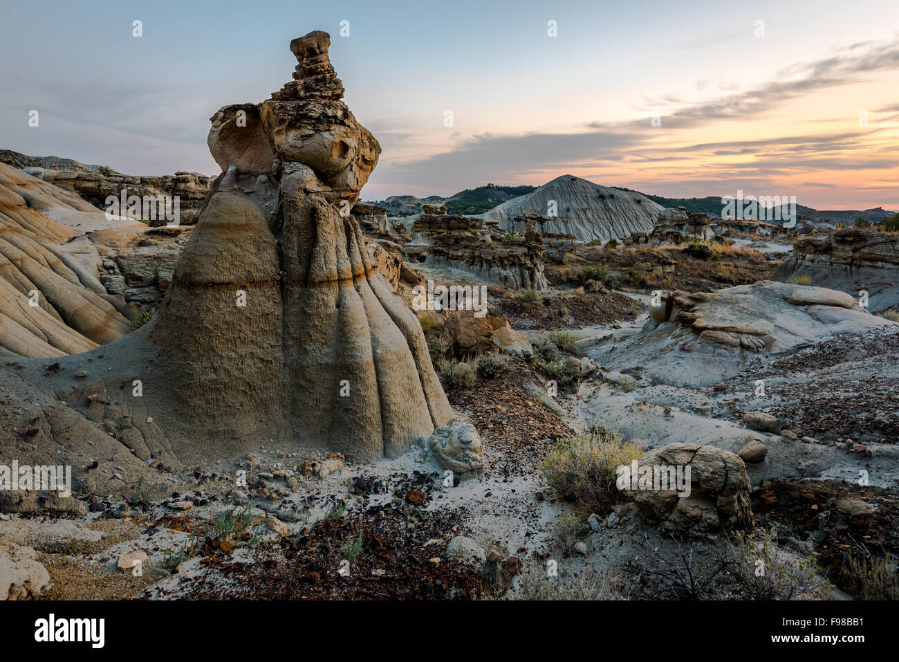 Makoshika State Park, Montana Stock Photo - Alamy