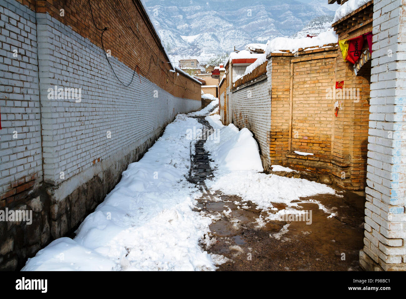 Taiyuan, Shanxi province, China - The view of traditional Chinese ...