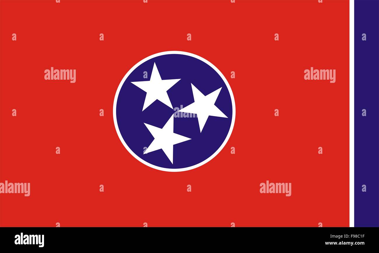 Flag Of Tennessee Stock Photo - Alamy