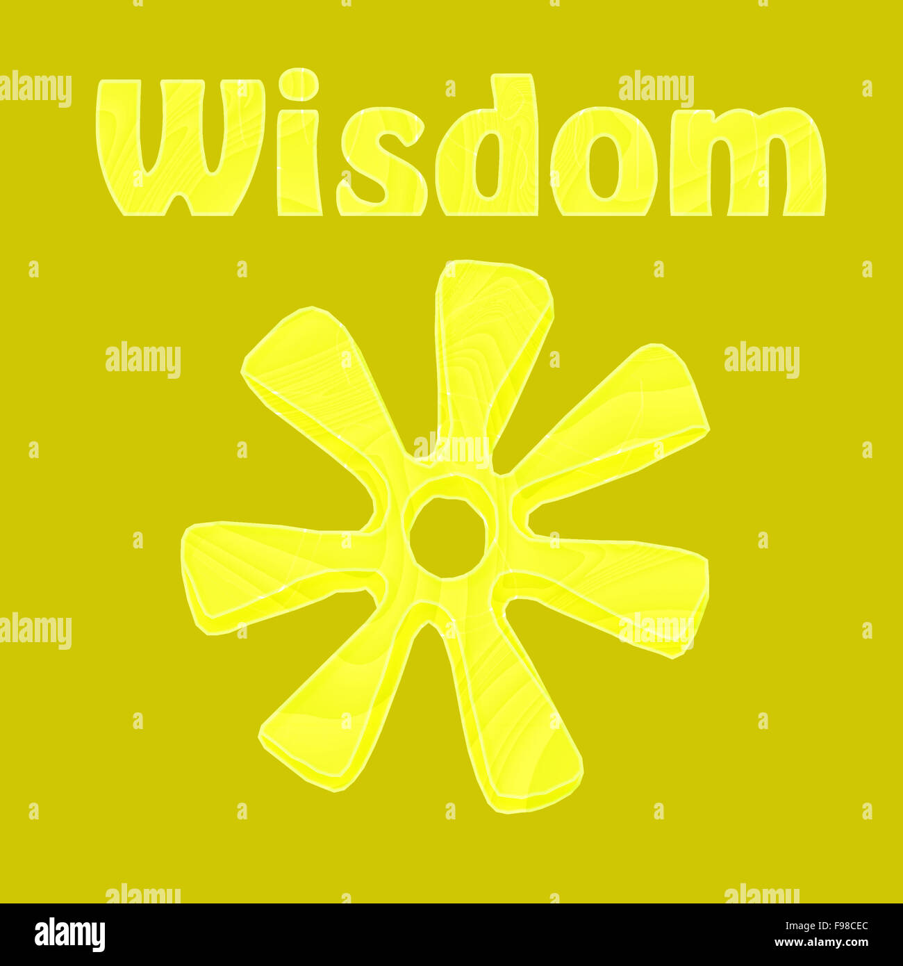 African Wisdom Symbol Stock Photo - Alamy