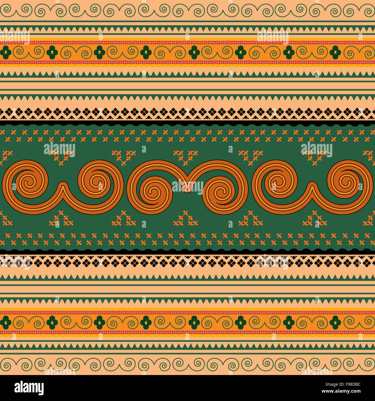 Thailand traditional pattern Stock Photo - Alamy