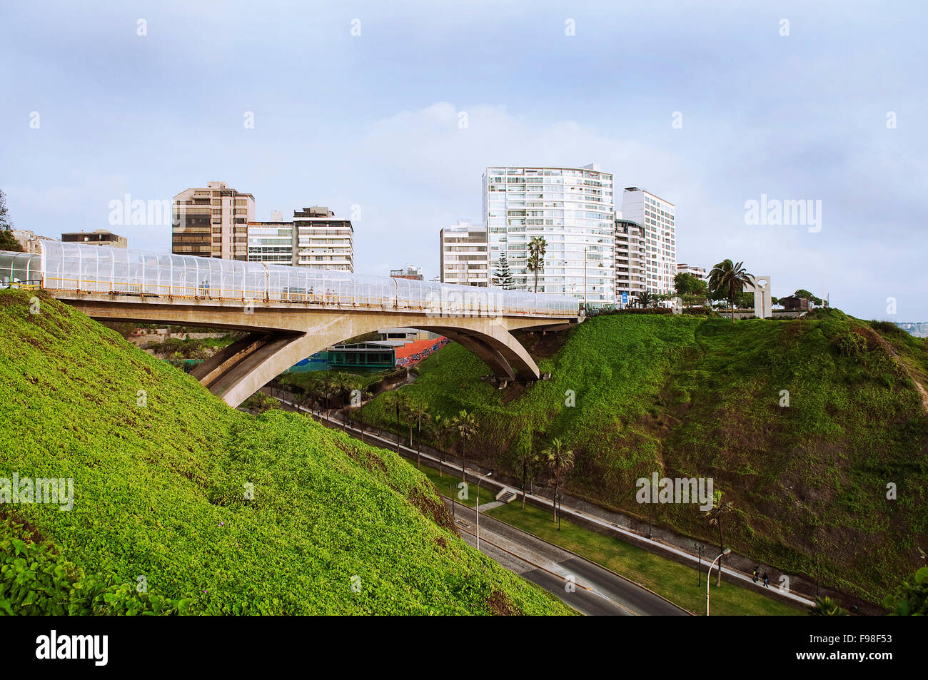 Bridge in Lima, Peru Stock Photo - Alamy