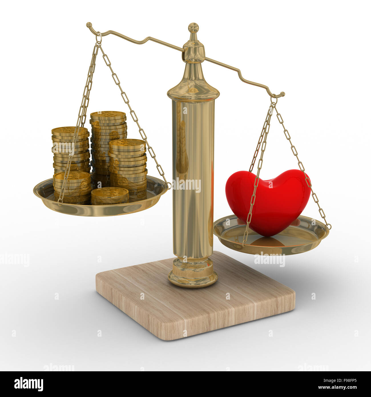 Money heart hi-res stock photography and images - Alamy