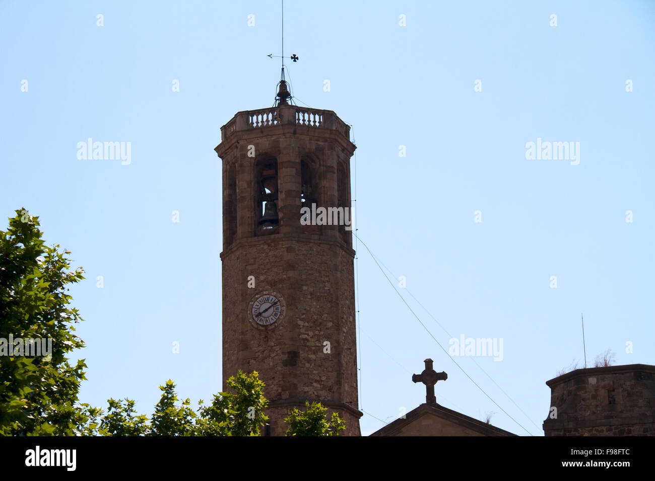 Aerial view of Barcelona and its skyline, Spain Stock Photo - Alamy