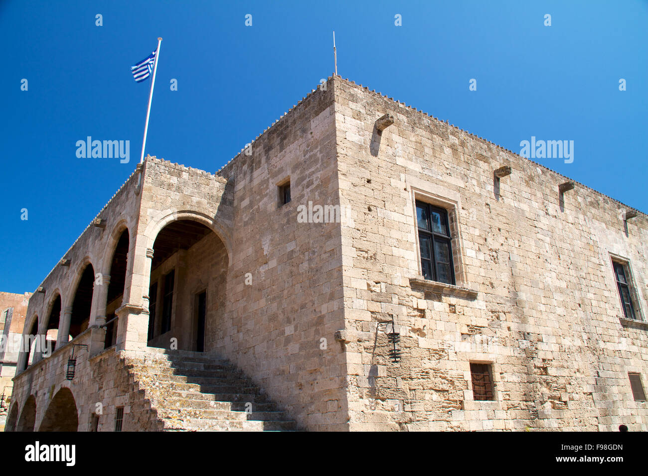 Medieval city of Rhodes, Greece Stock Photo - Alamy