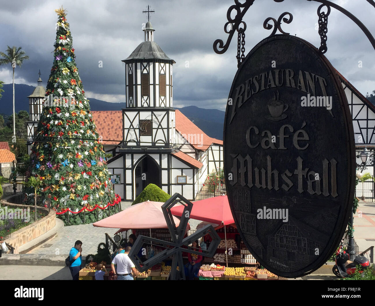 German town colonia tovar hi-res stock photography and images - Alamy