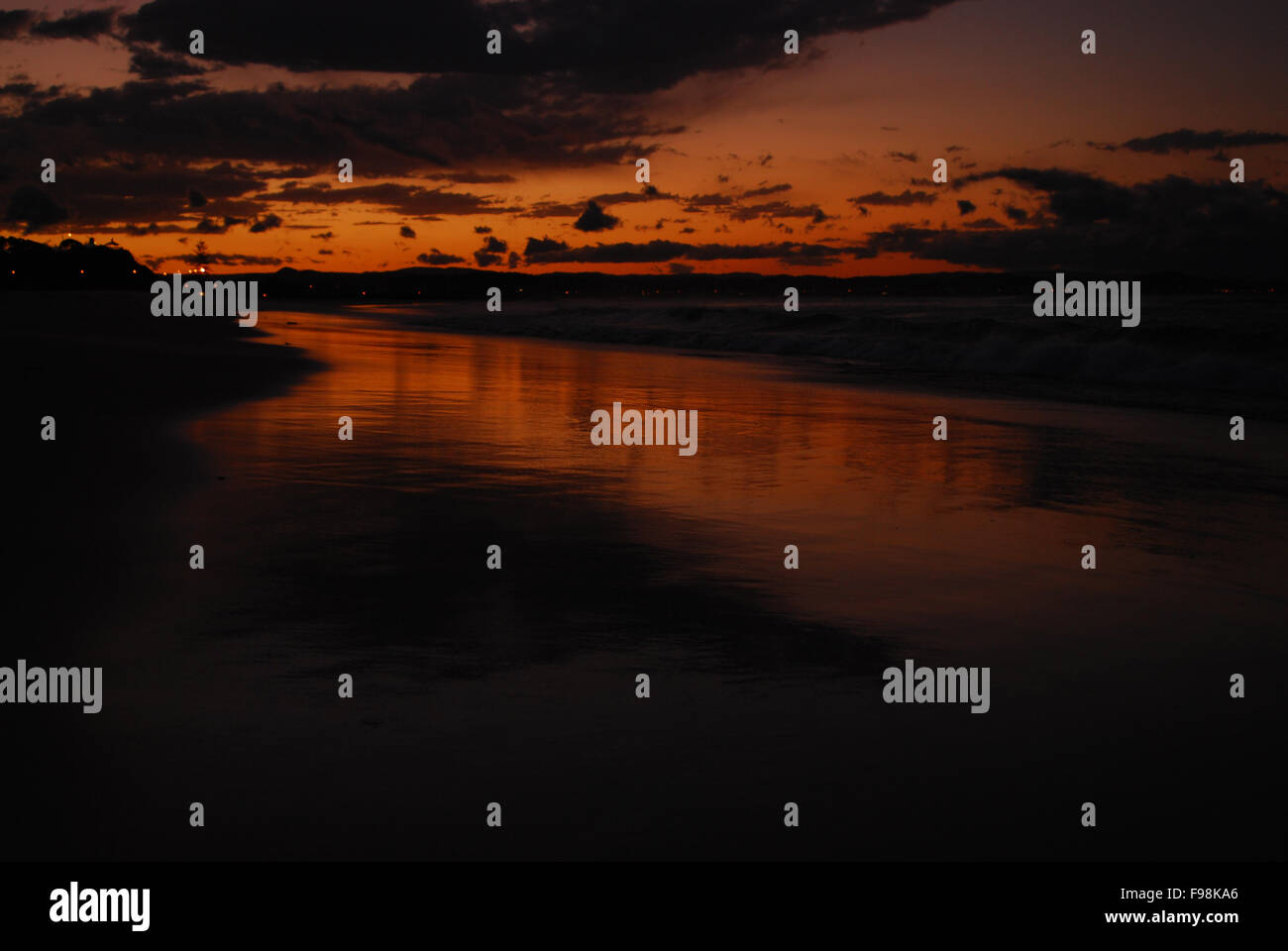 Beautiful sunset above sea nature hi-res stock photography and images ...