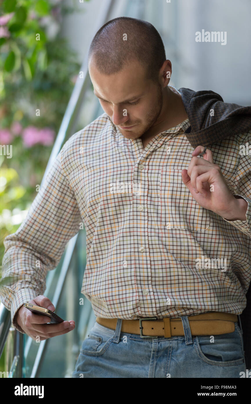 Handsome young guy speaking on hi-res stock photography and images - Alamy