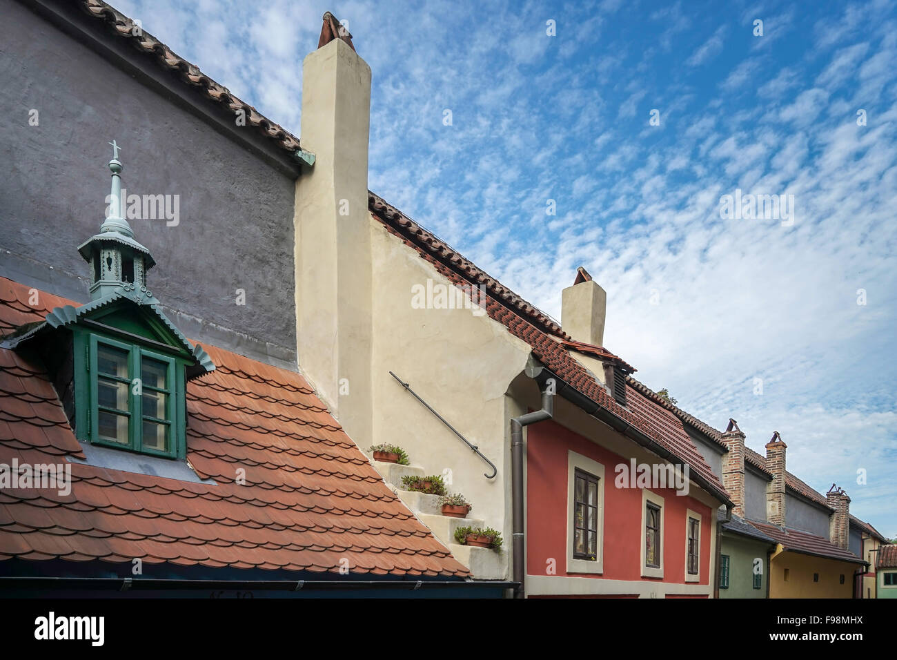 Golden Lane in Prague Stock Photo - Alamy