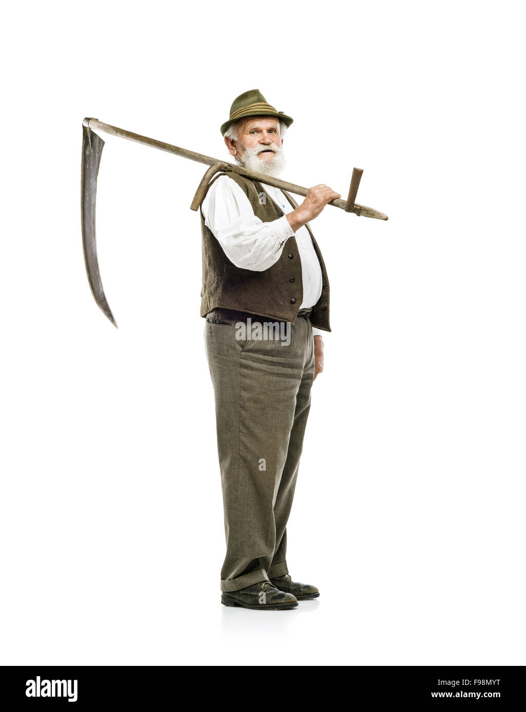 Holding scythe hi-res stock photography and images - Alamy