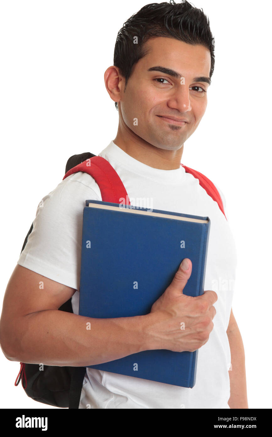Smiling college student Stock Photo - Alamy