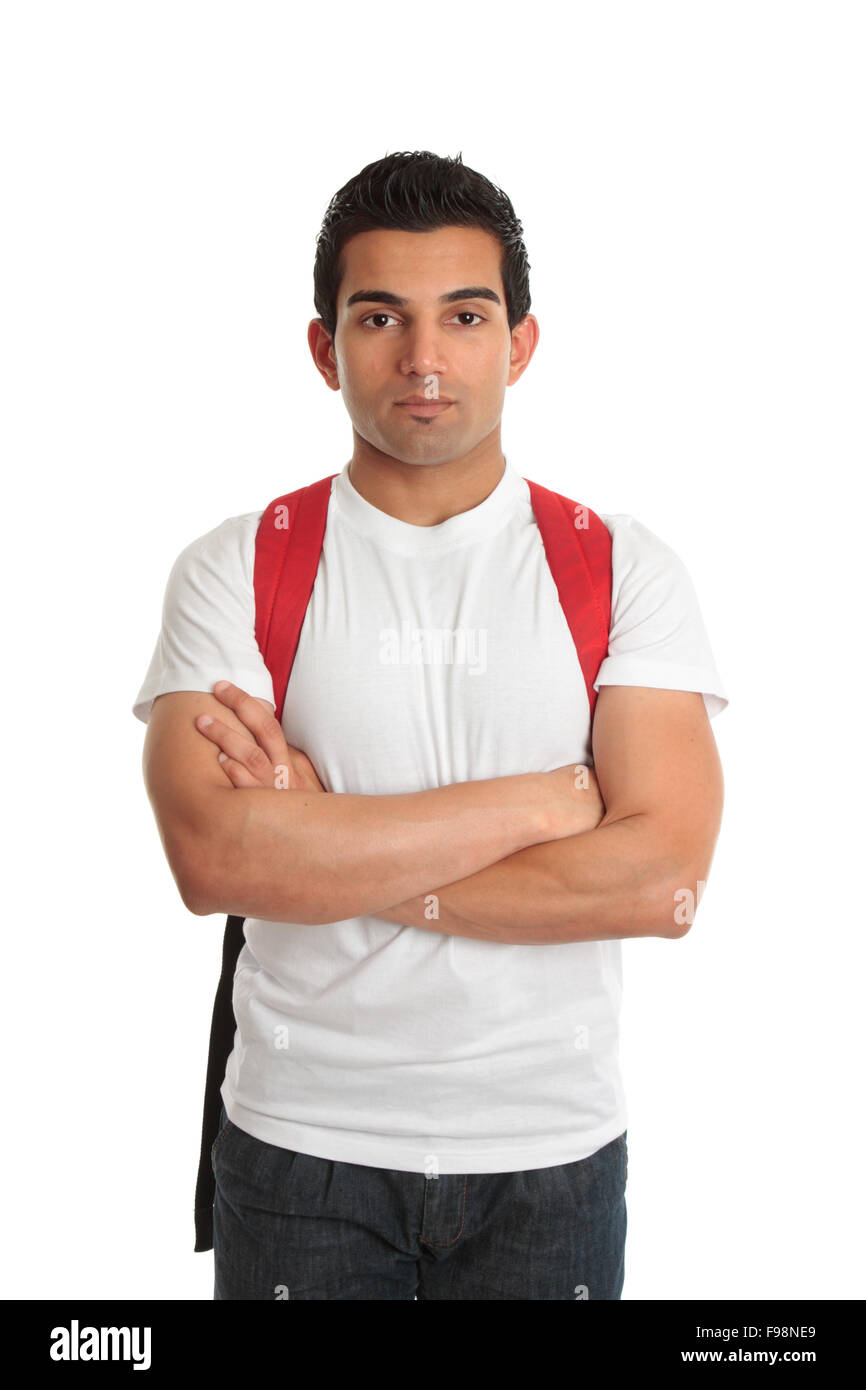 Male university student Stock Photo - Alamy