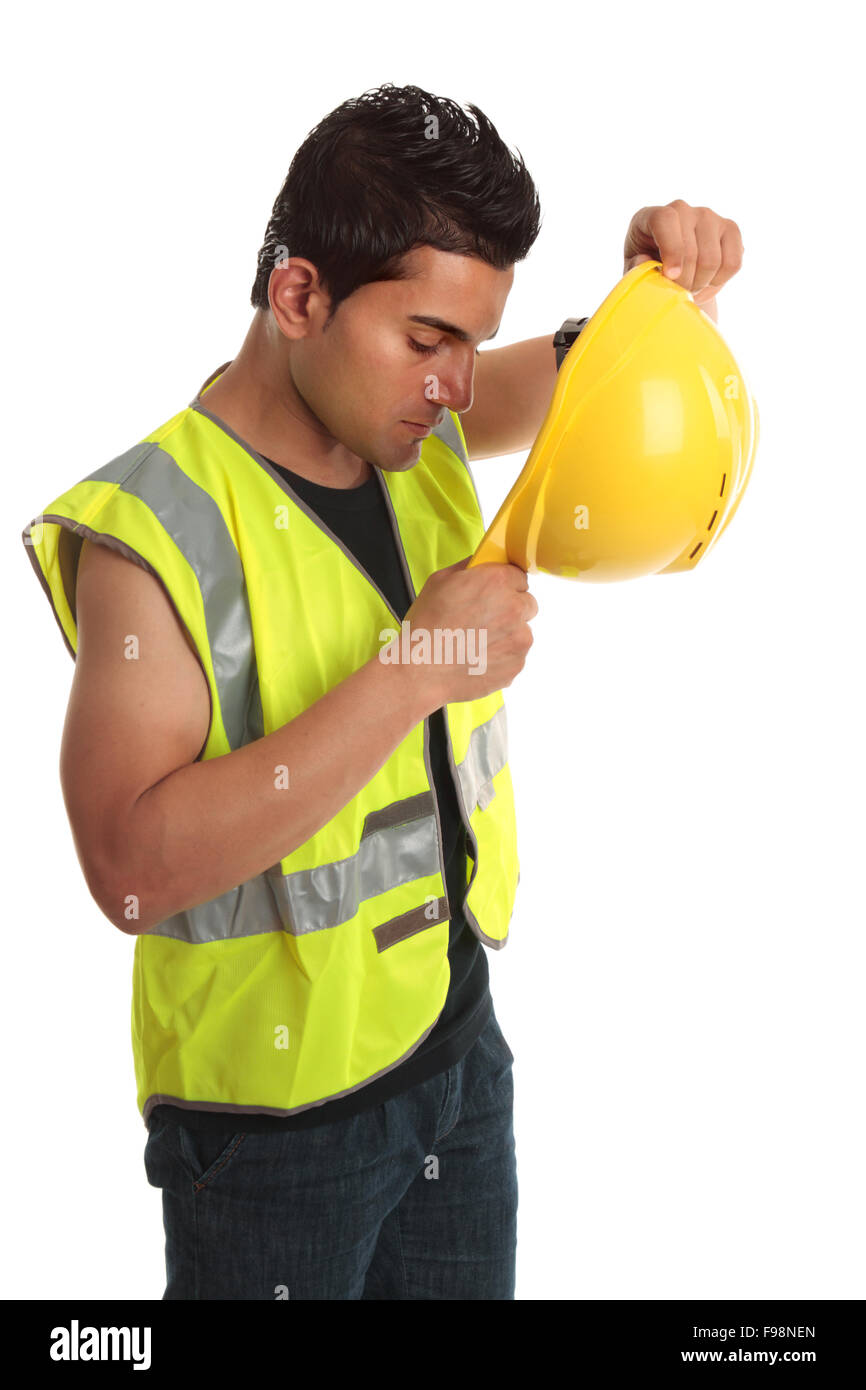 Builder construction worker Stock Photo - Alamy