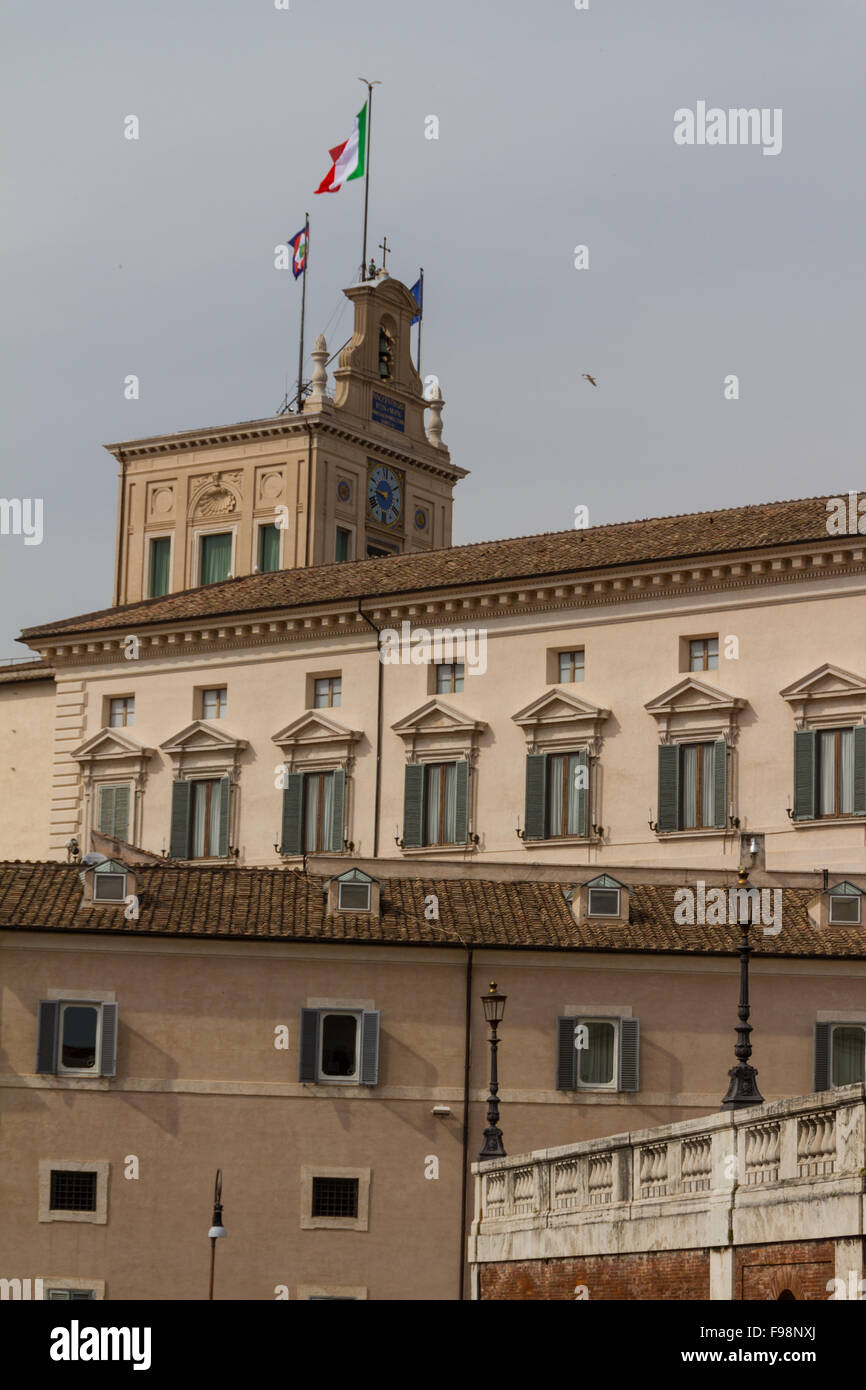 Rome, the Consulta building in Quirinale square Stock Photo - Alamy
