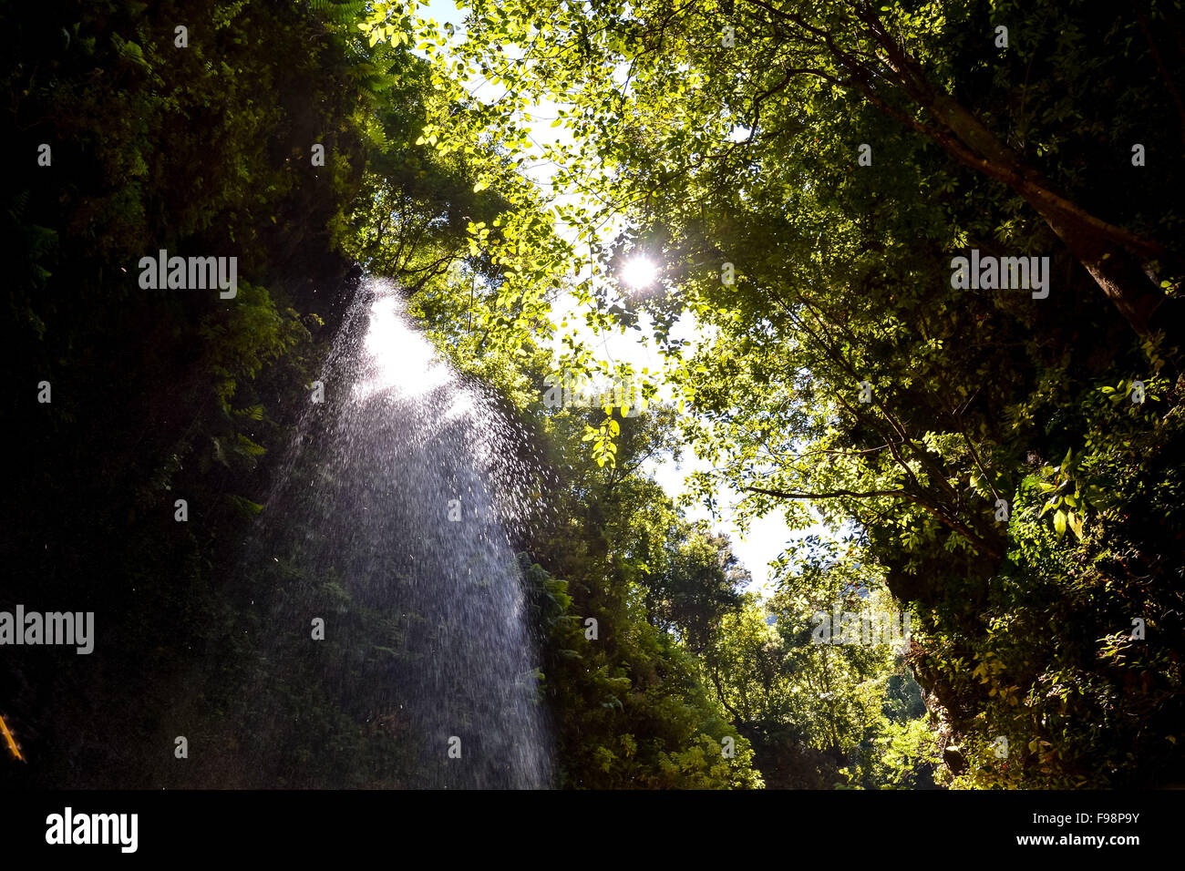 Water Splash Waterfall Stock Photo - Alamy