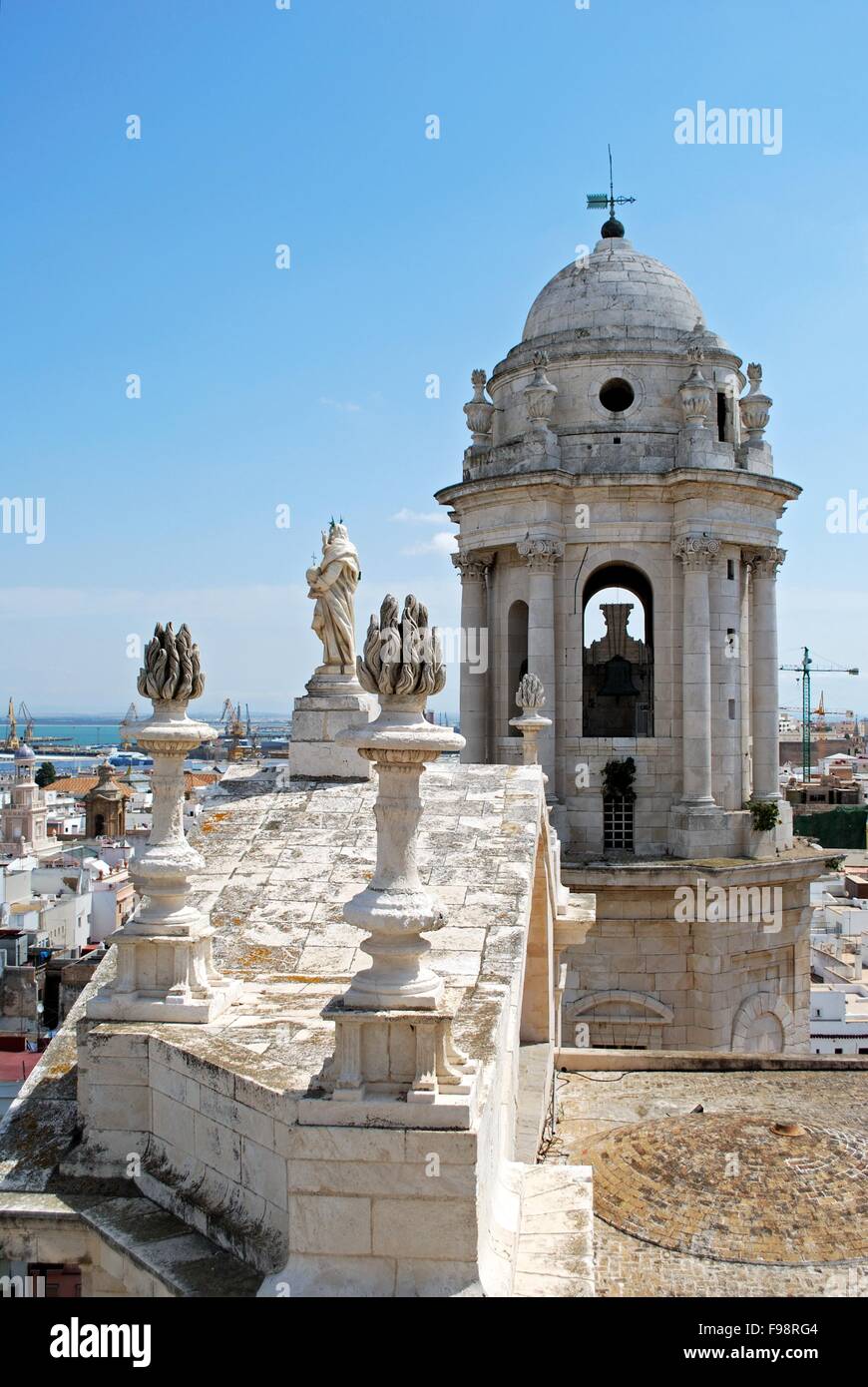 Spanish architecture rooftop tower hi-res stock photography and images ...