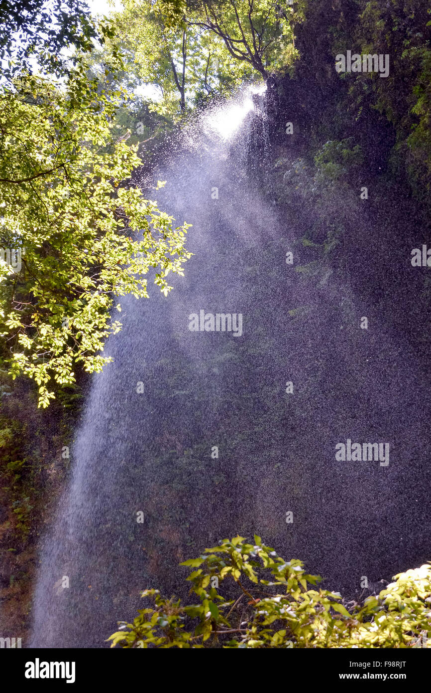 Water Splash Waterfall Stock Photo - Alamy
