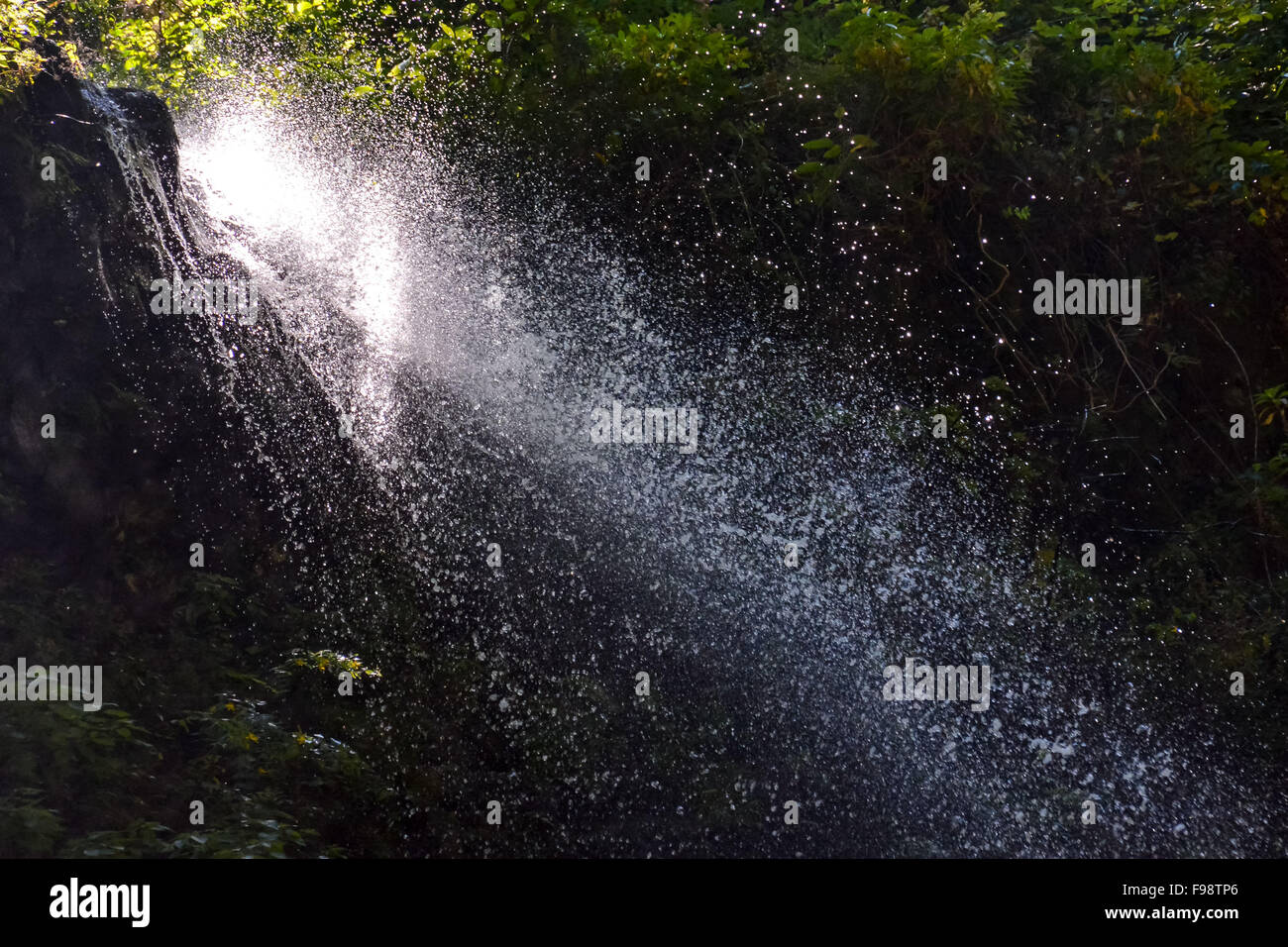Water Splash Waterfall Stock Photo - Alamy
