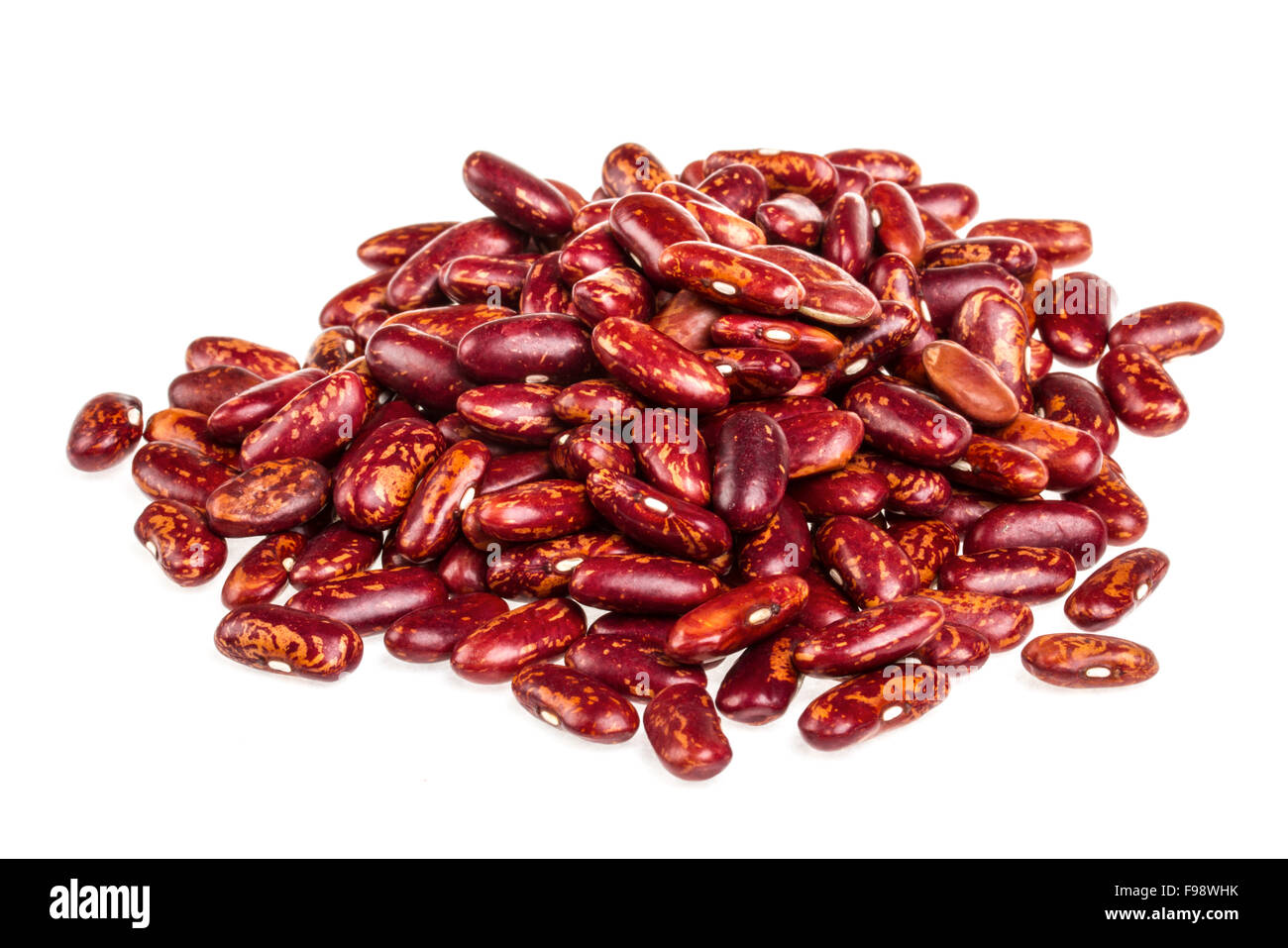 kidney beans on white background Stock Photo - Alamy