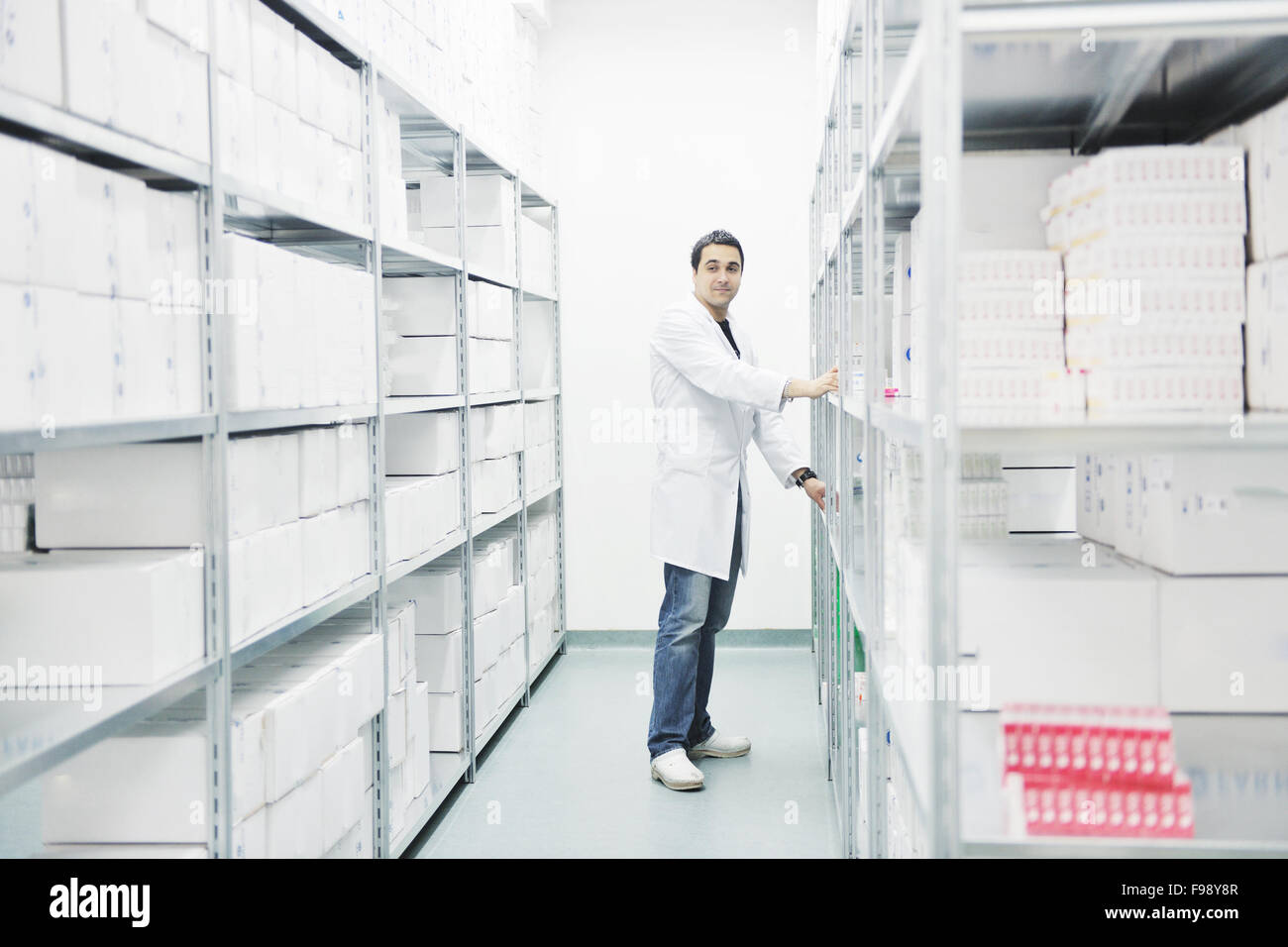 Medical factory supplies hi-res stock photography and images - Alamy