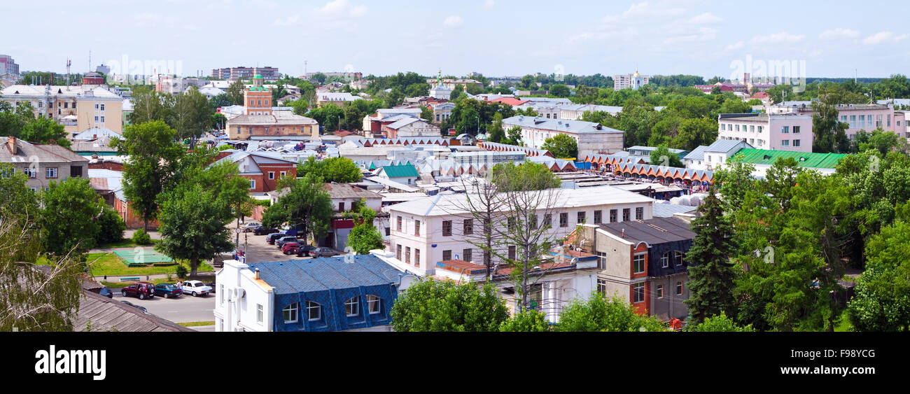 panoramic view of old district of Murom. Russia Stock Photo - Alamy