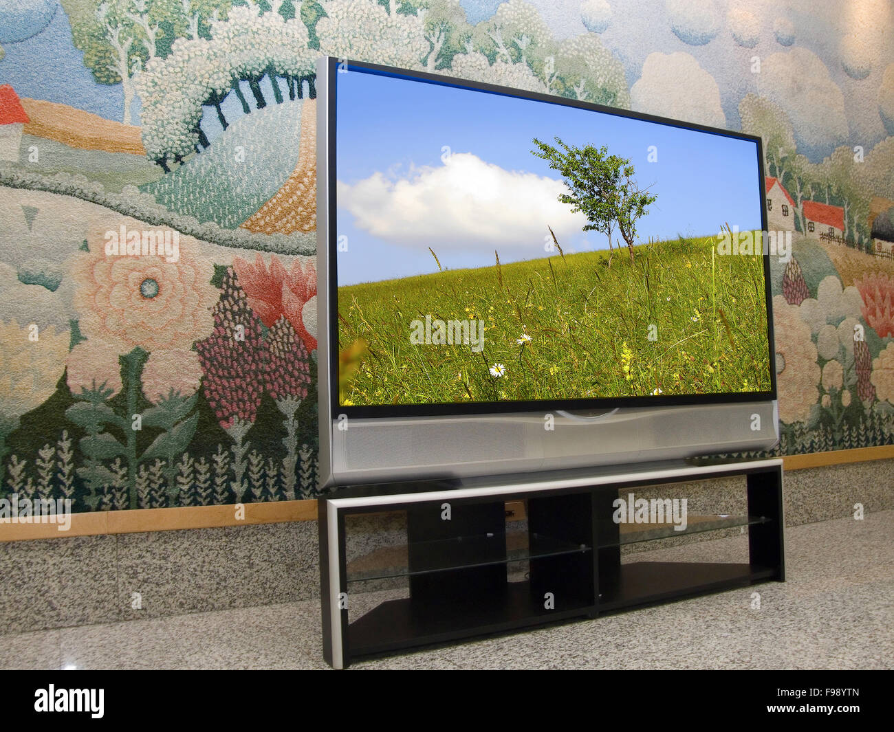 big plasma screen Stock Photo - Alamy