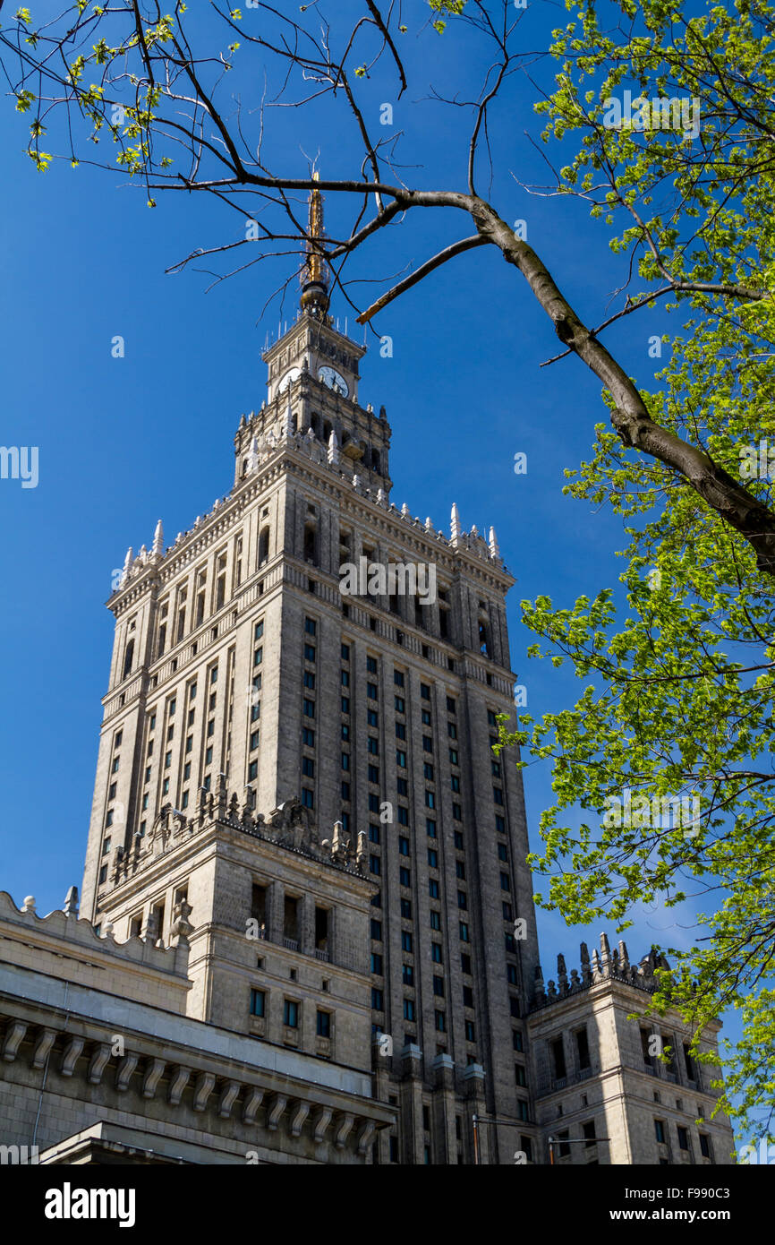 Palace of Culture and Science, Warsaw, Poland Stock Photo - Alamy