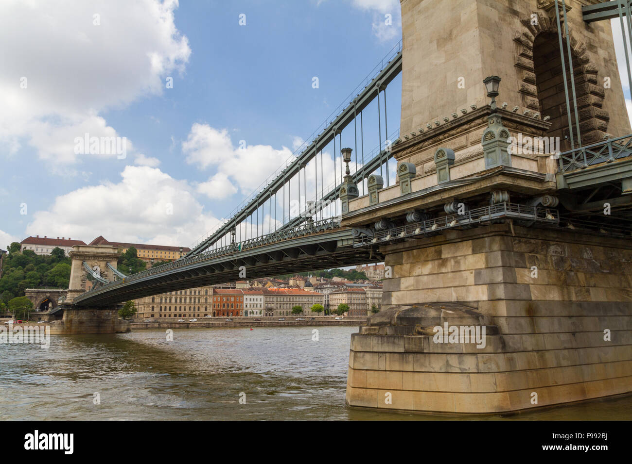 Chain Bridge of Budapest, Hungary Stock Photo - Alamy