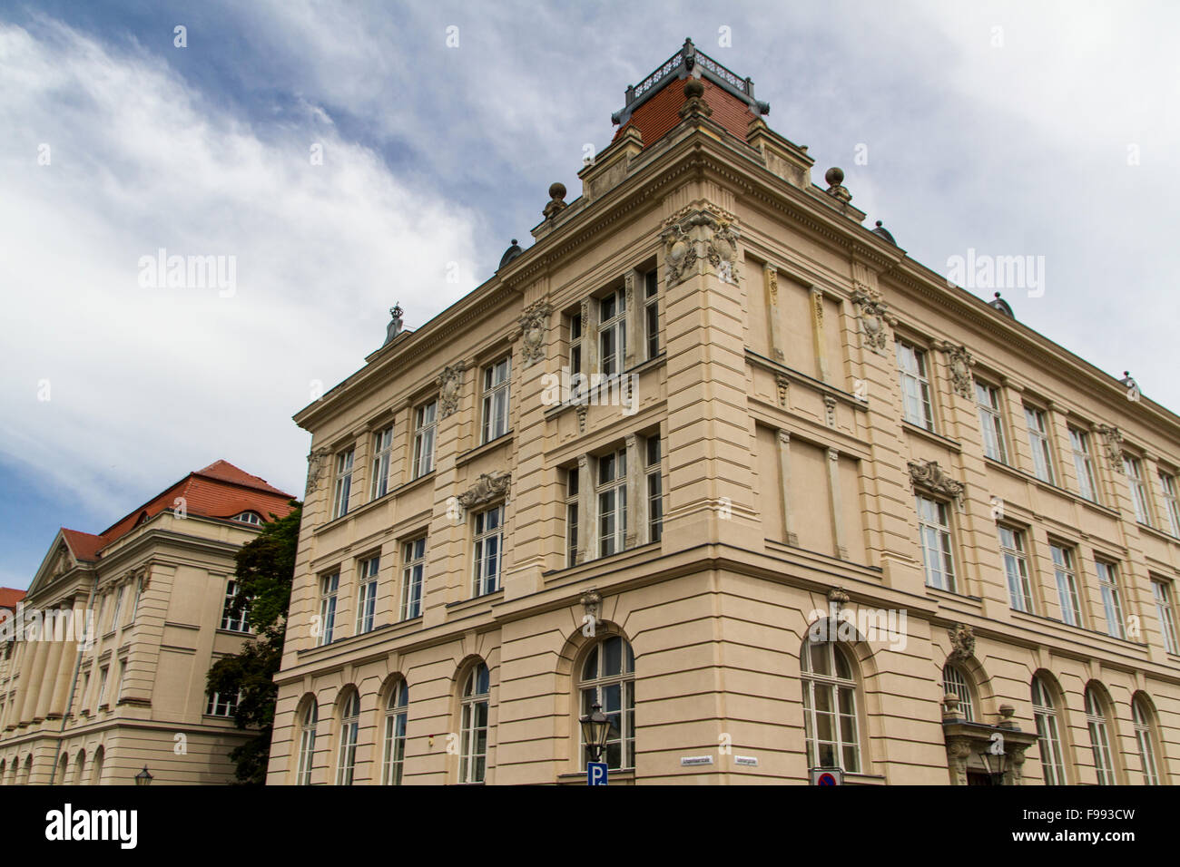 Potsdam city old buildings Stock Photo - Alamy