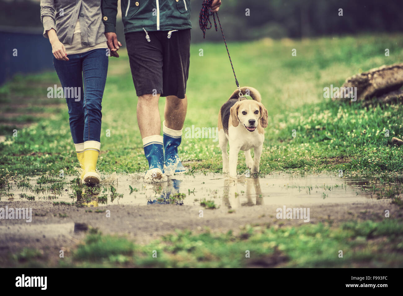 Wellies mud girl hi-res stock photography and images - Alamy