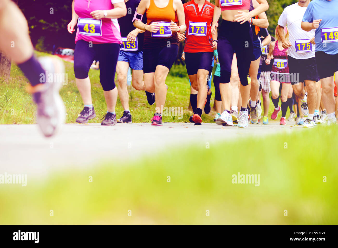 Group running outdoor hi-res stock photography and images - Alamy