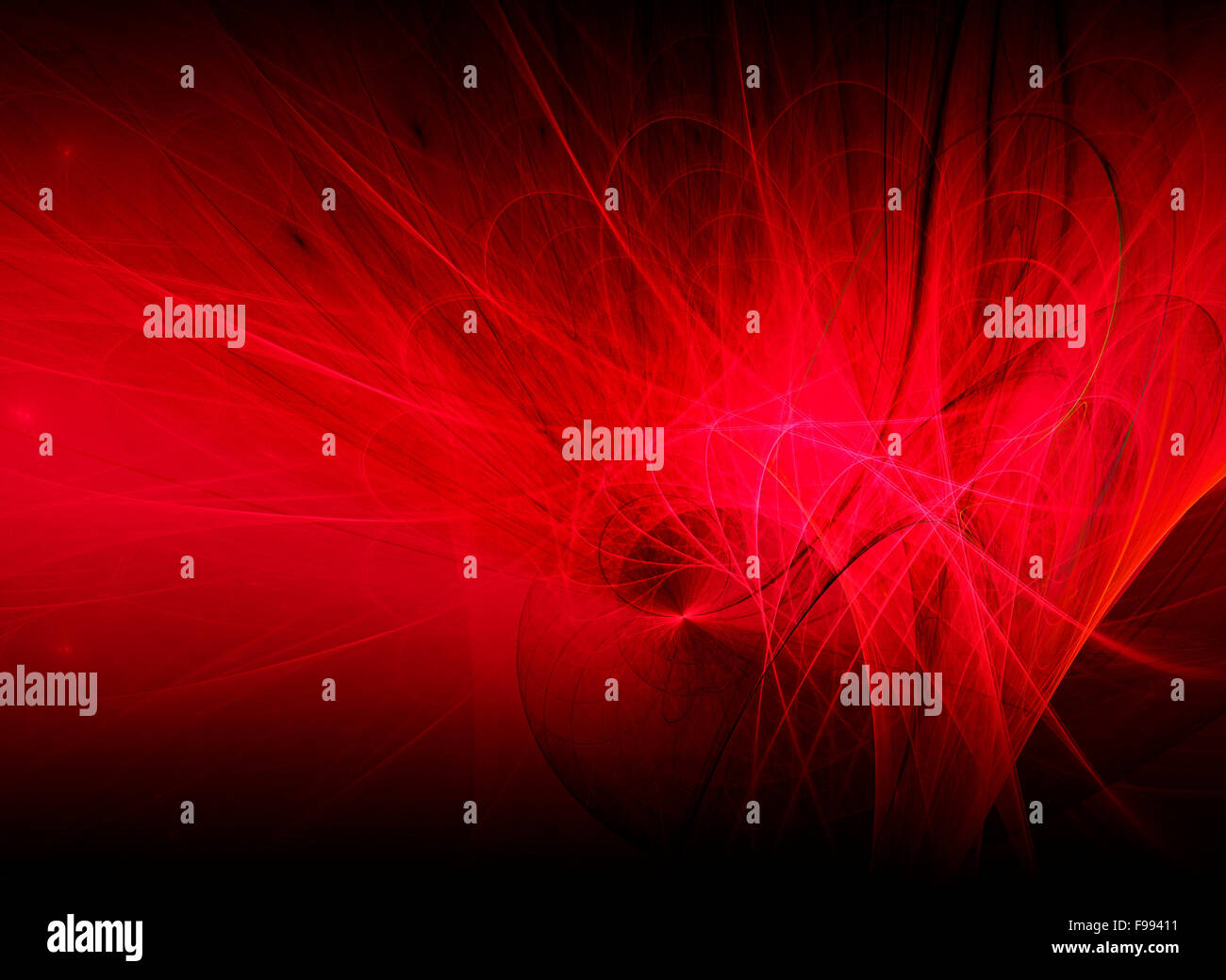 Power, abstract structures in red on a dark background Stock Photo - Alamy