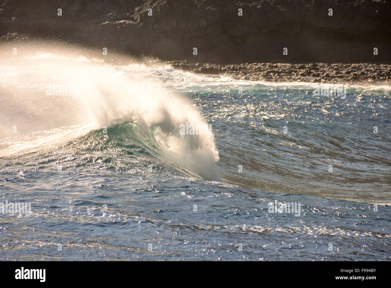 BIg Wave in the Ocean Stock Photo - Alamy
