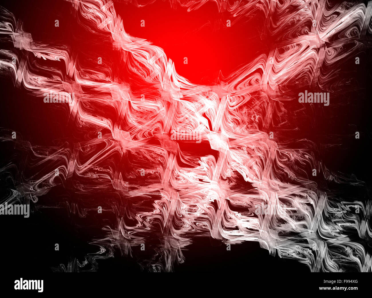 Abstract red waves and random circles, background Stock Photo - Alamy