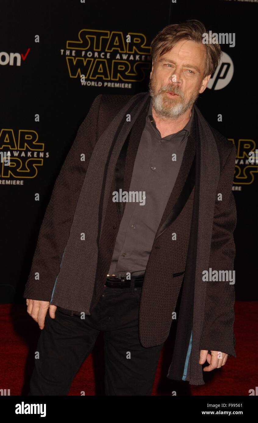 Hollywood, California, USA. 14th Dec, 2015. Mark Hamill attends the ...