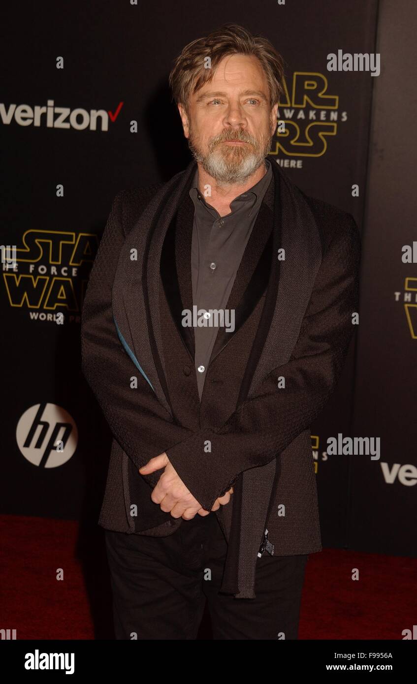 Hollywood, California, USA. 14th Dec, 2015. Mark Hamill attends the ...