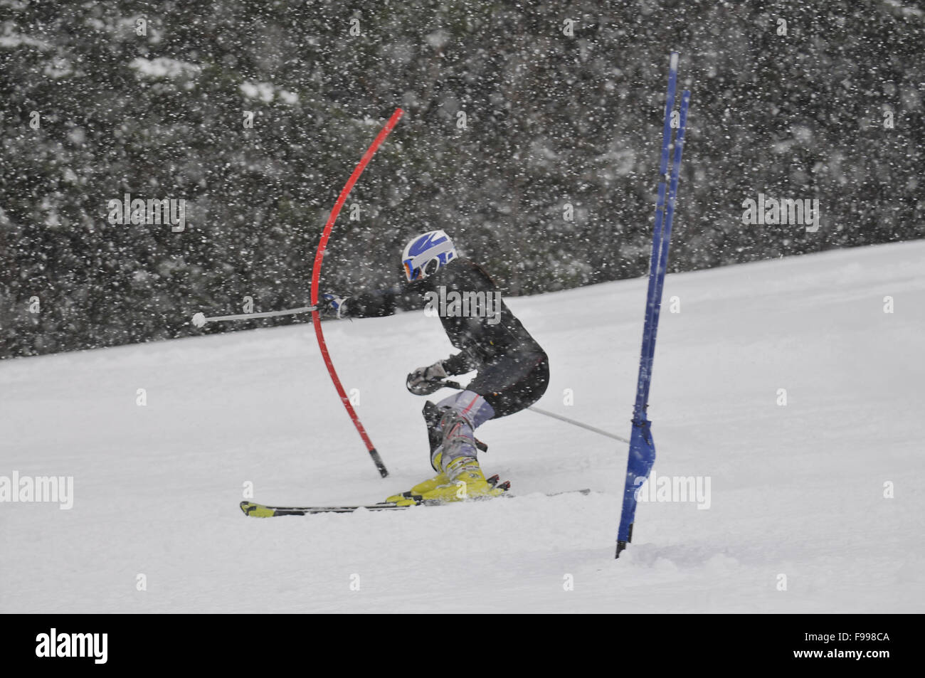Youth alpine ski racing hi-res stock photography and images - Alamy