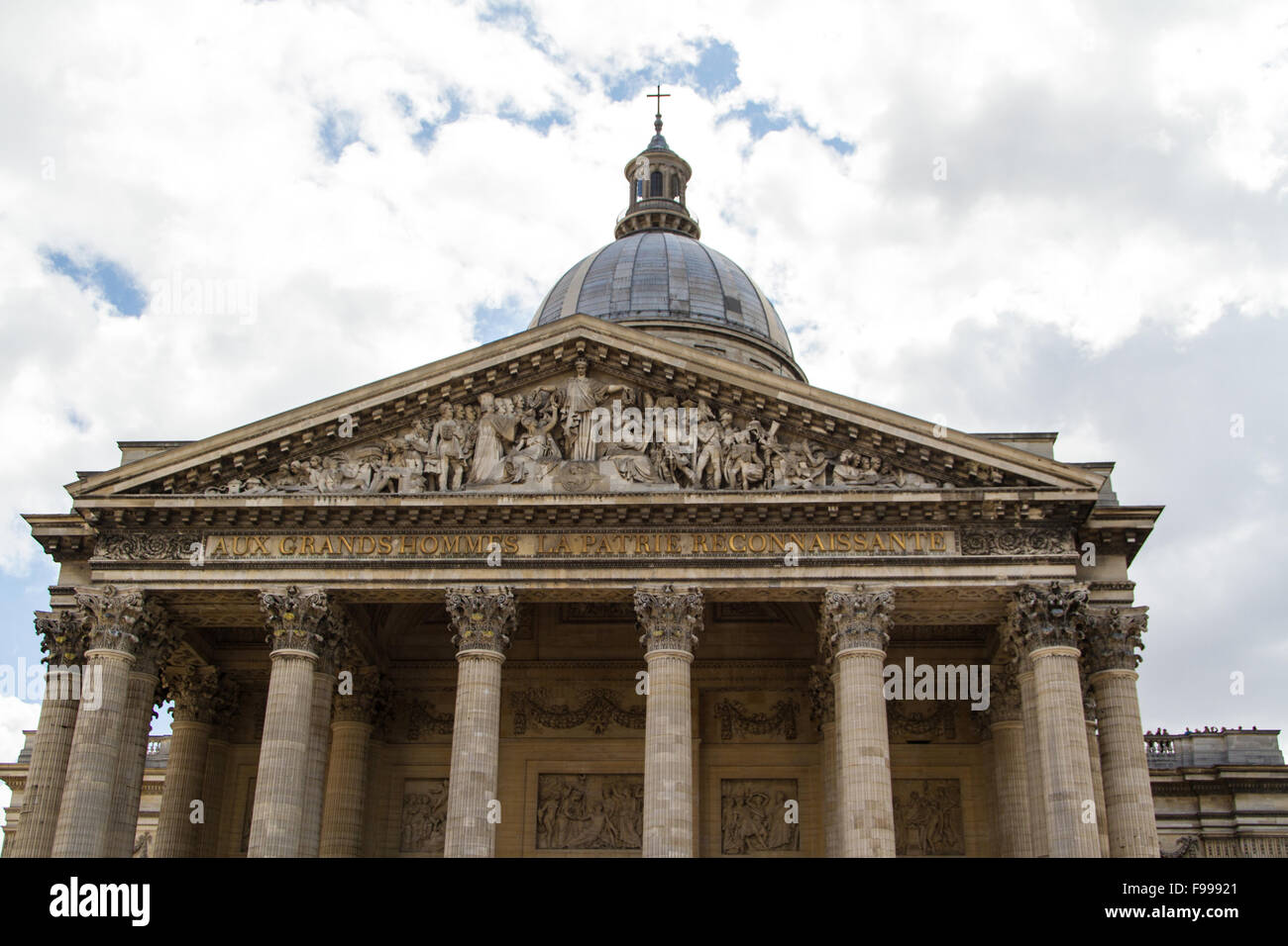 The Pantheon building in Paris Stock Photo - Alamy