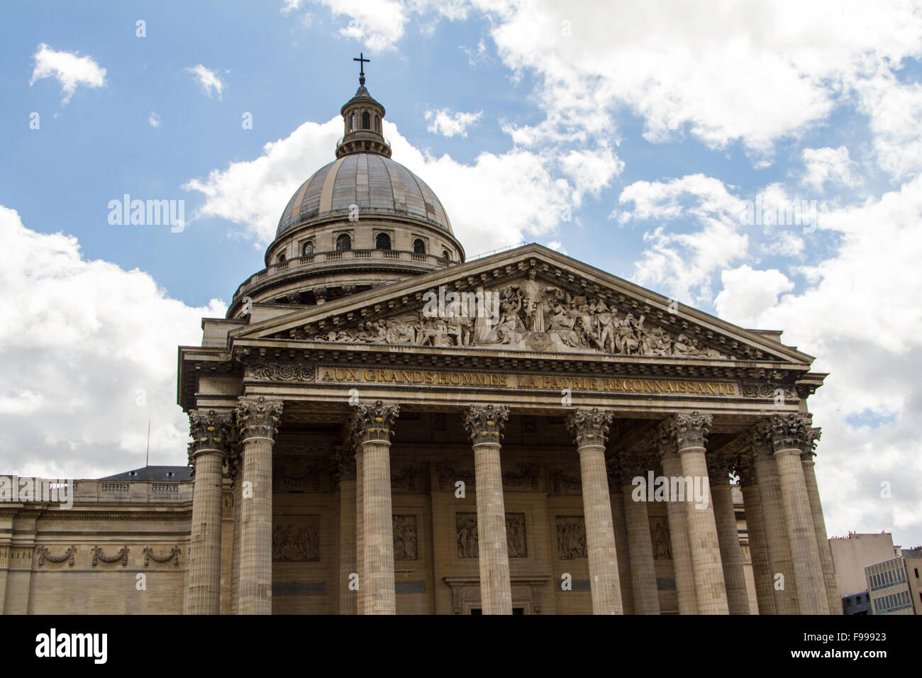 The Pantheon building in Paris Stock Photo - Alamy