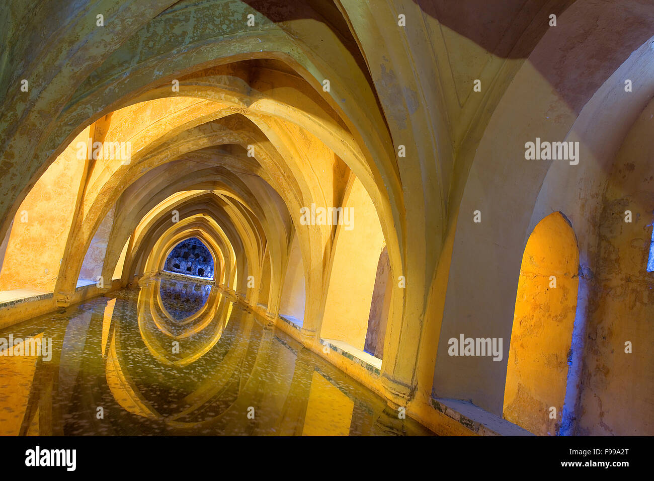 Royal Alcazar,`Baños de Doña Maria de Padilla´, baths of Doña María de ...